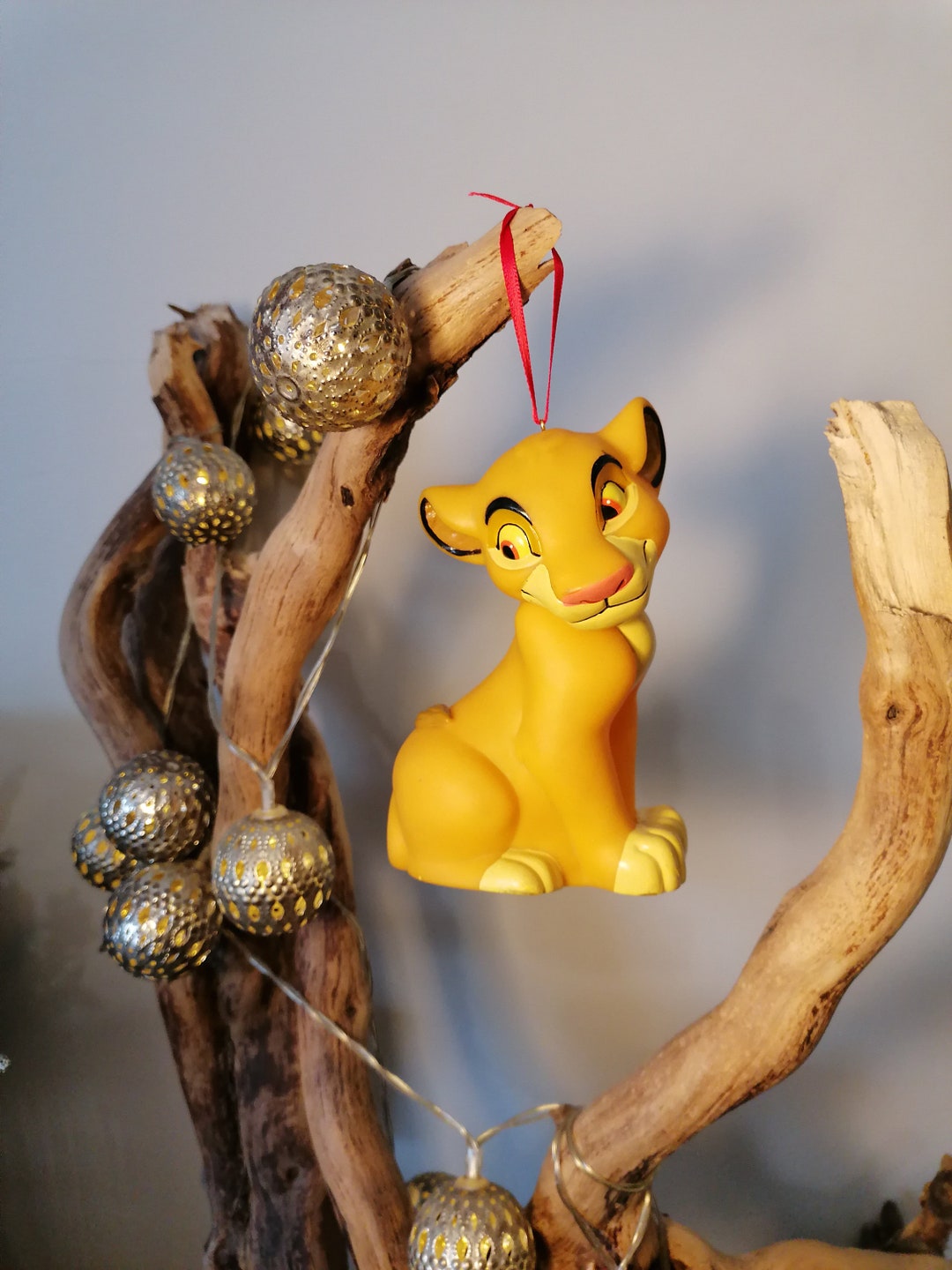 Disney Lion King Simba Christmas Decoration Figure, Hanging Ornament ...