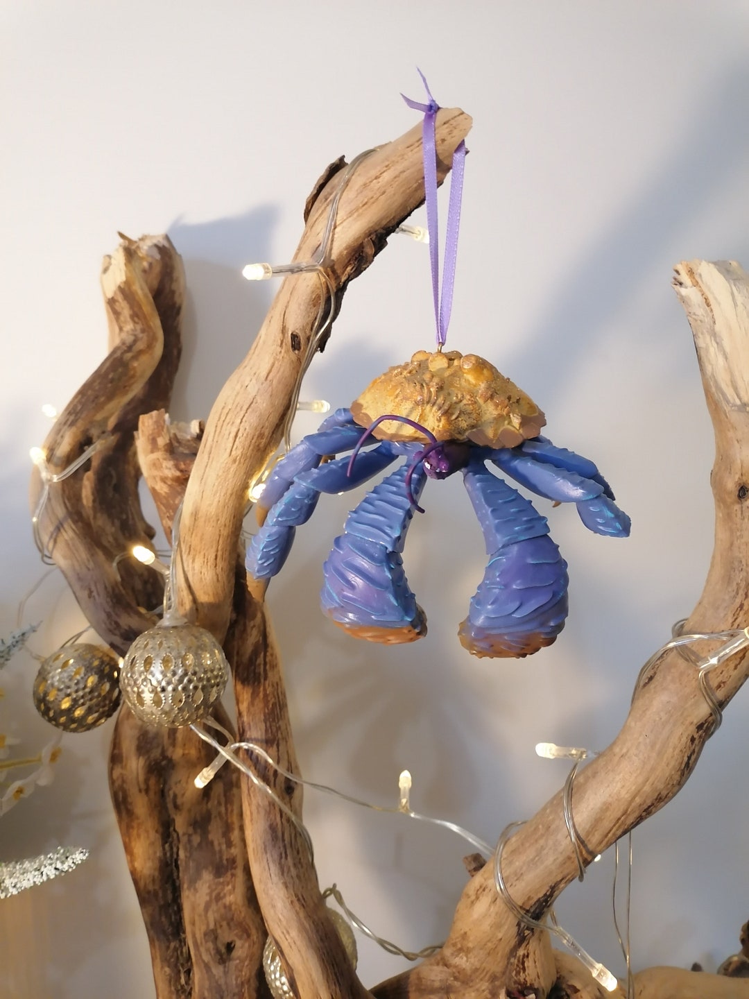 Buy Disney Moana Tamatoa Crab Christmas Decoration Figure, Hanging ...