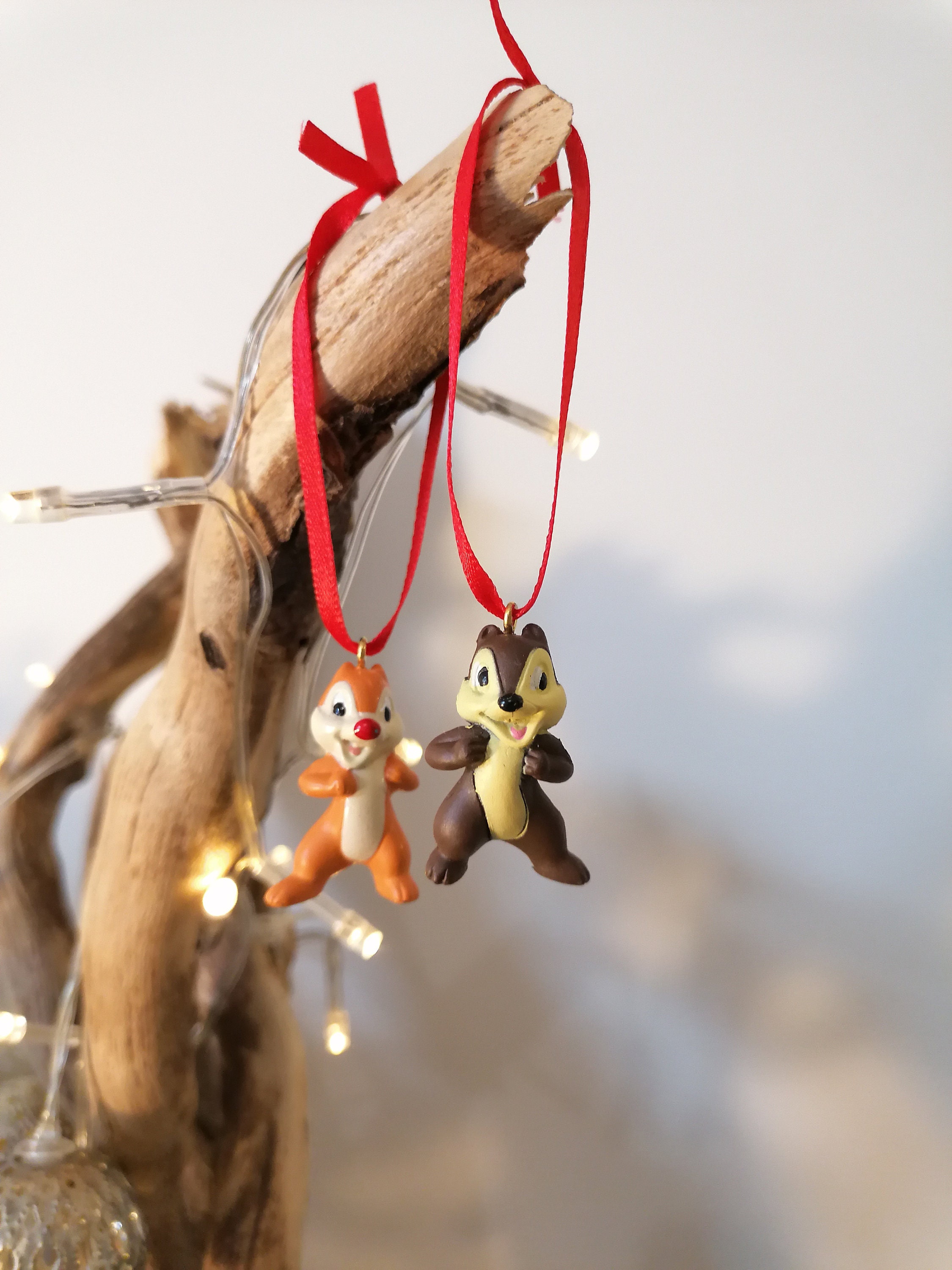 Disney Mickey Mouse, Chipmunks Chip and Dale Christmas Decoration ...