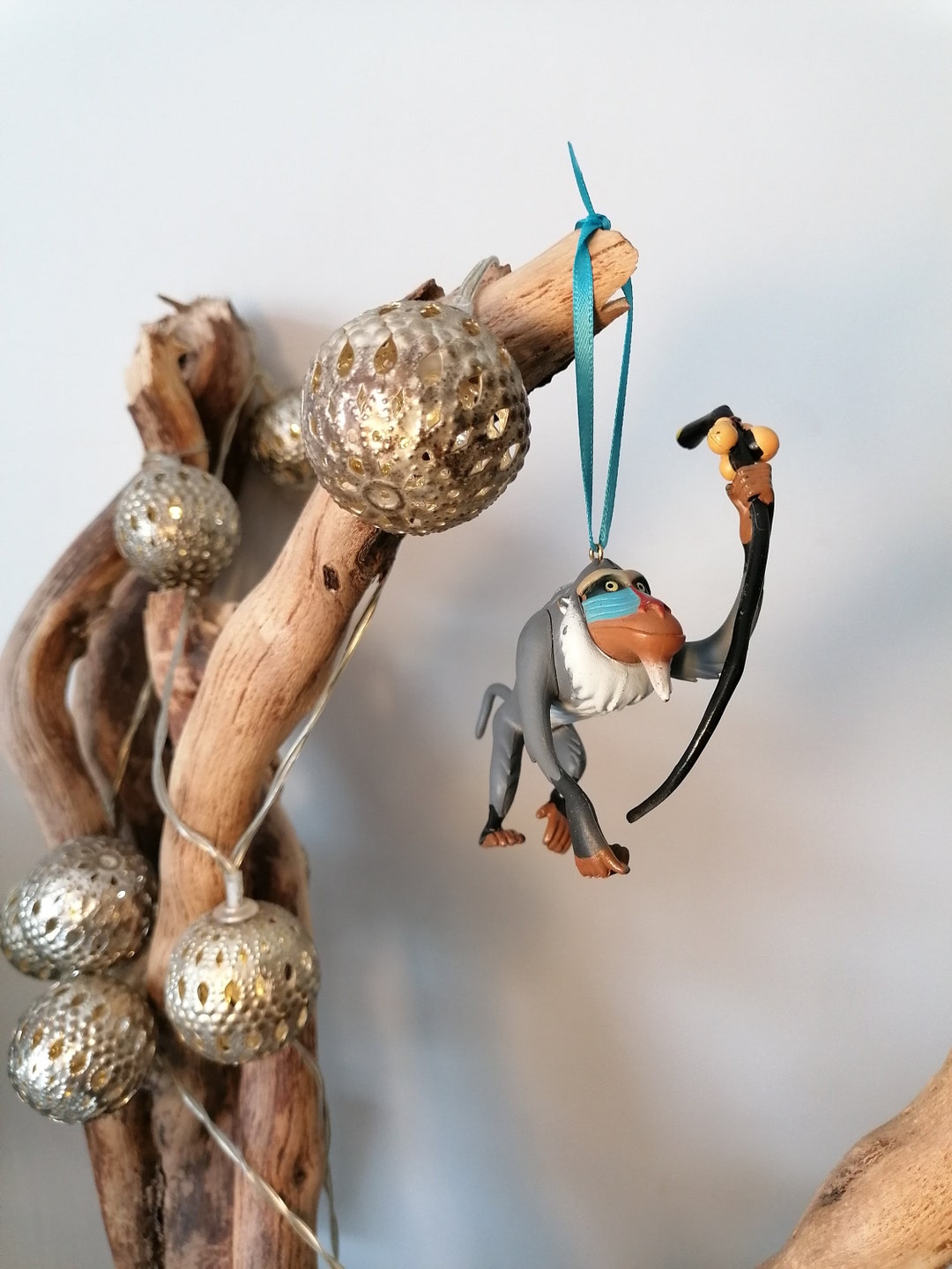 Disney Lion King Rafiki Christmas Decoration, Hanging Ornament Bauble ...