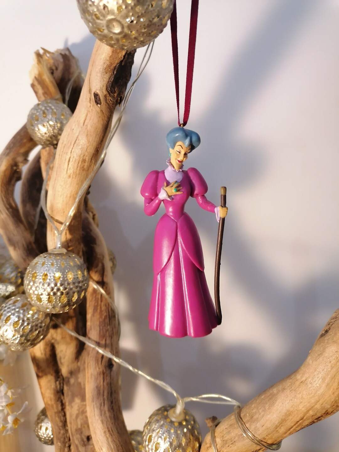 Disney Cinderella Lady Tremaine Christmas Decoration Figure, Ornament ...