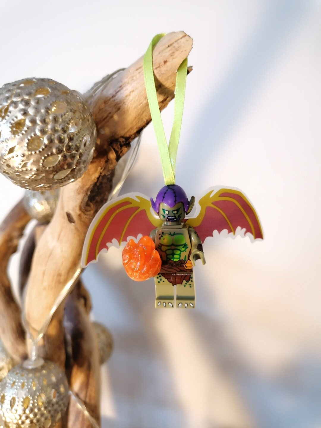 Disney Marvel Spiderman Green Goblin Christmas Decoration Figure ...