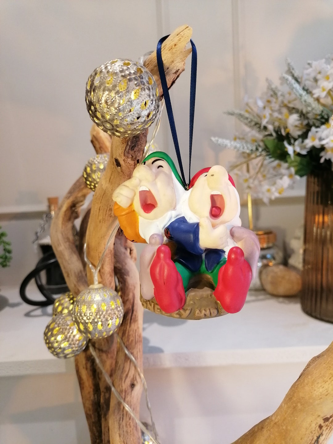 Disney Snow White Seven Dwarfs Christmas Decoration Figure, Ornament ...