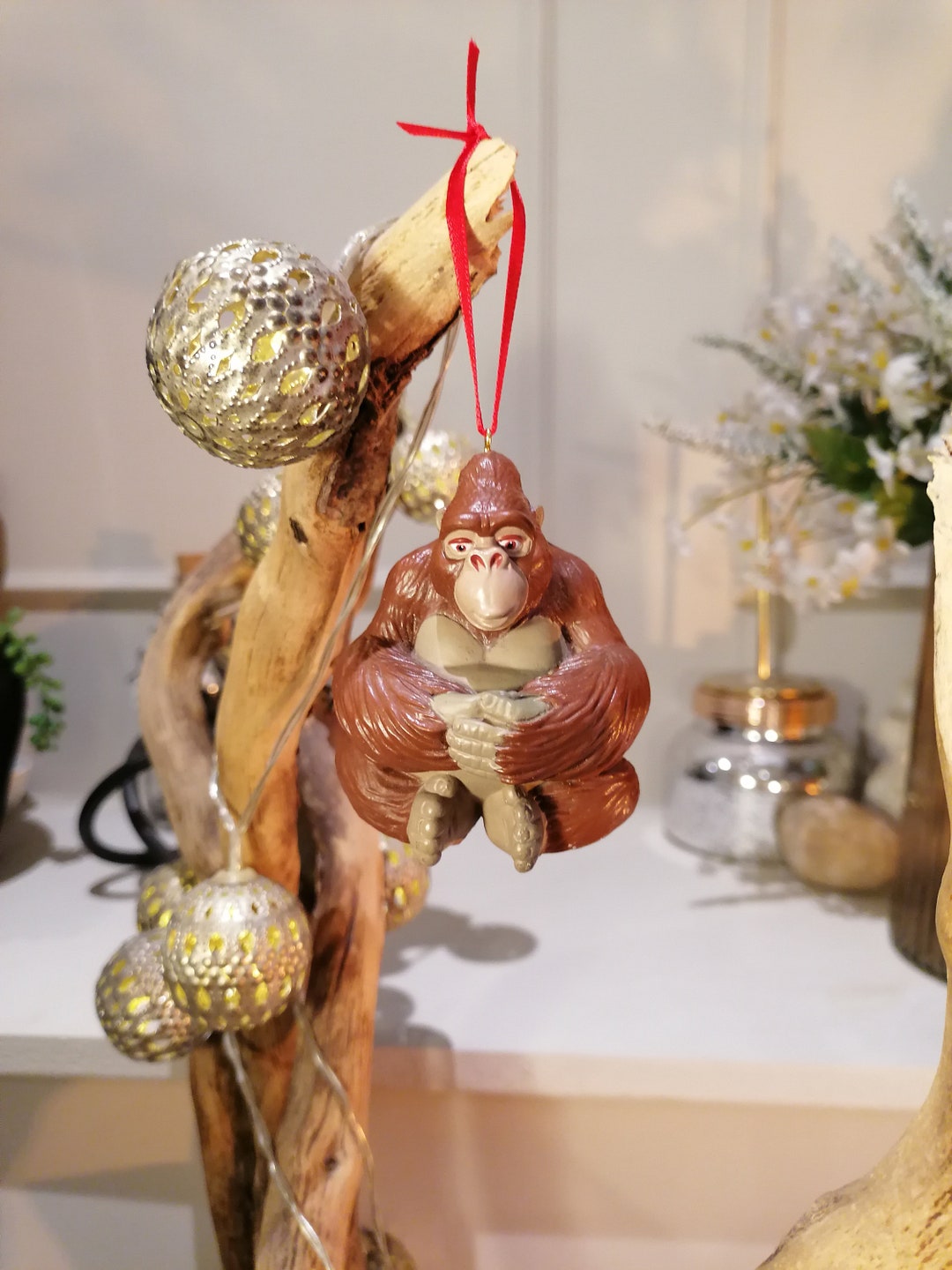 Disney Tarzan Kala Christmas Decoration Figure, Ornament Bauble, Disney ...