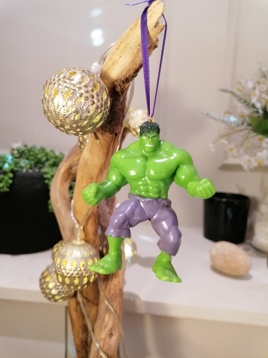 Disney Marvel Avengers Hulk Christmas Decoration Figure, Ornament ...