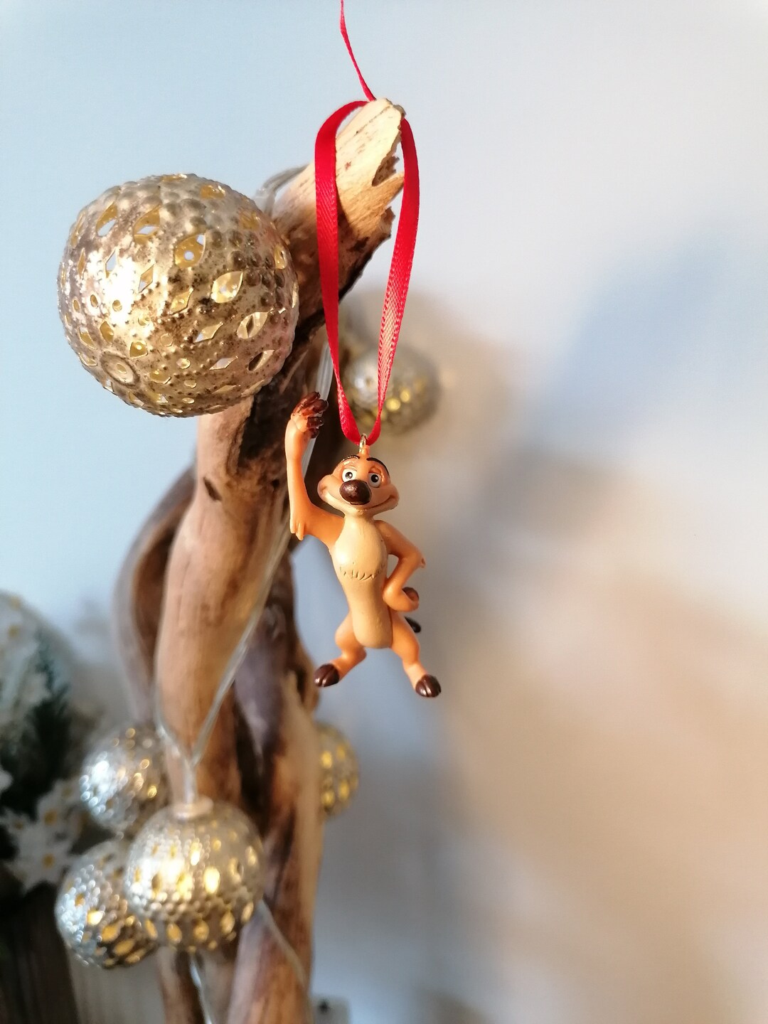 Disney Lion King Timon and Pumbaa Christmas Decoration, Hanging ...