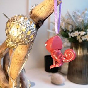 Disney Tangled Rapunzel Pascal Christmas Decoration Figure, Ornament ...