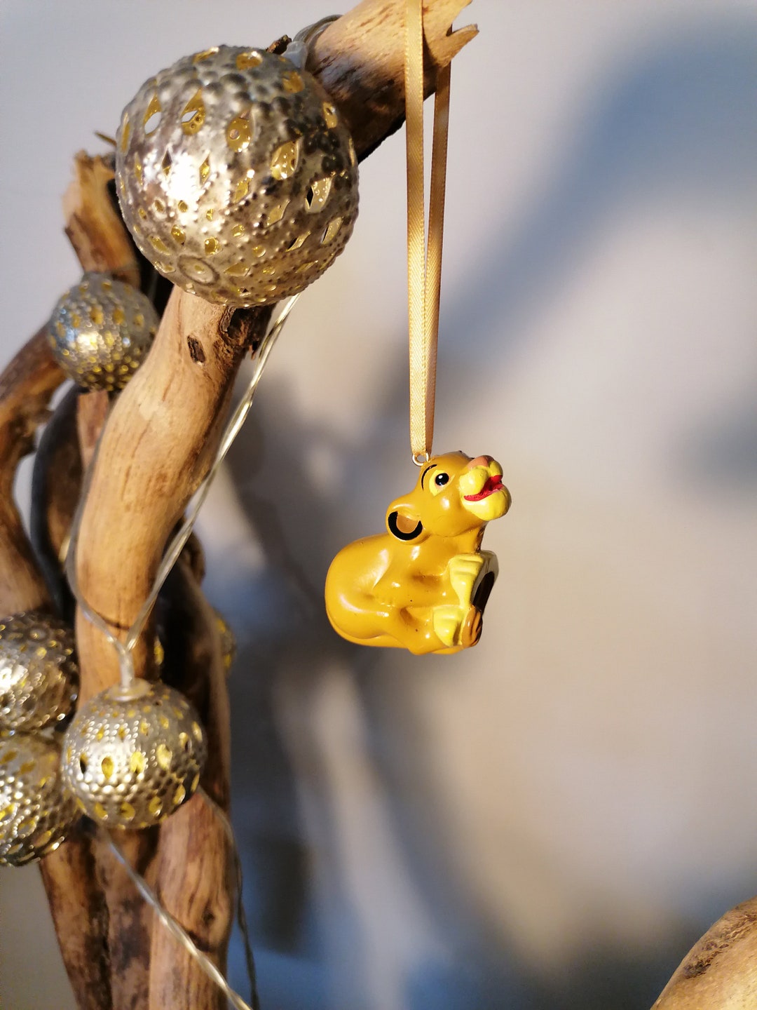 Disney Lion King Simba Christmas Decoration Figure, Hanging Ornament ...