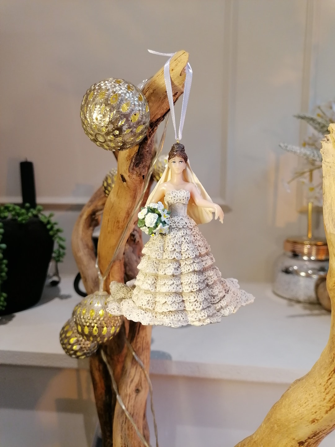 Disney Bride Christmas Decorations Figure, Ornament, Christmas Baubles ...
