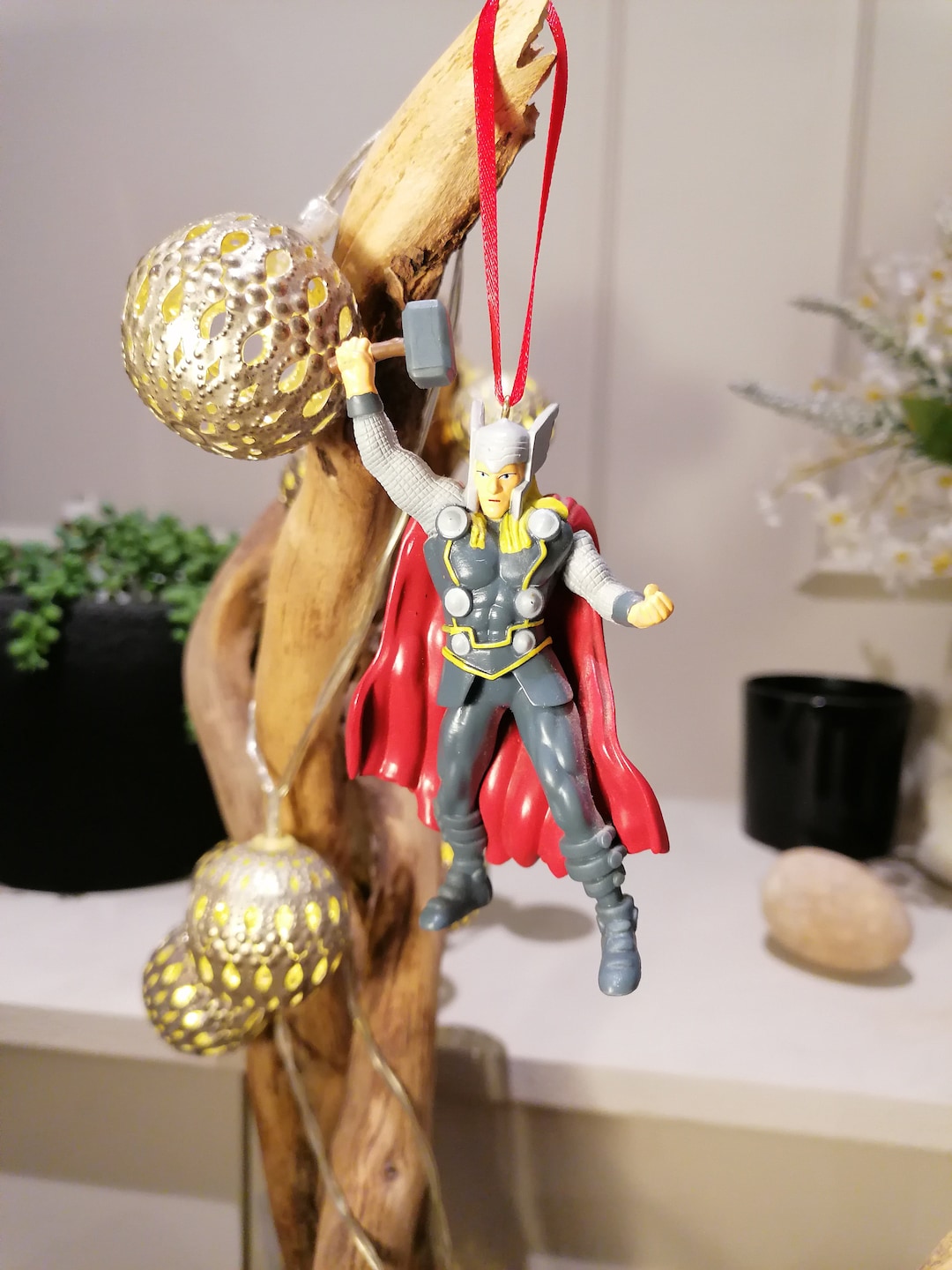 Disney Marvel Avengers Thor Christmas Decoration Figure, Ornament ...