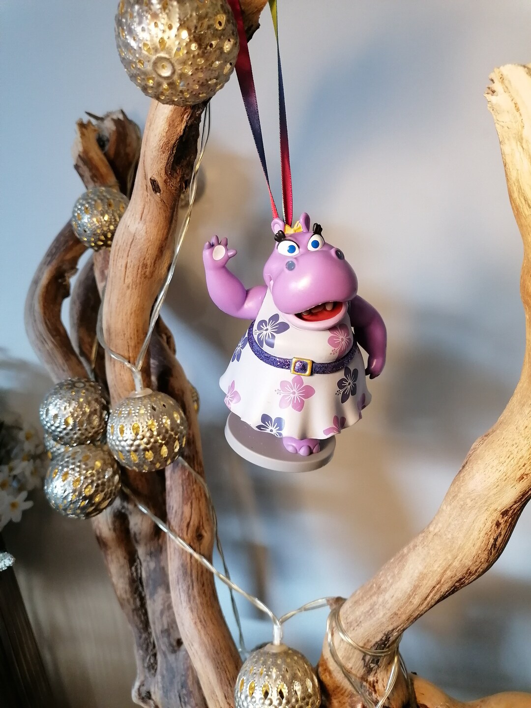 Disney Minnie Mouse, Hilda Hippo Christmas Decoration Figure, Ornament ...