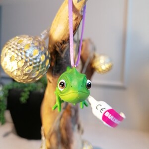 Disney Tangled Rapunzel Pascal Christmas Decoration Figure, Ornament ...