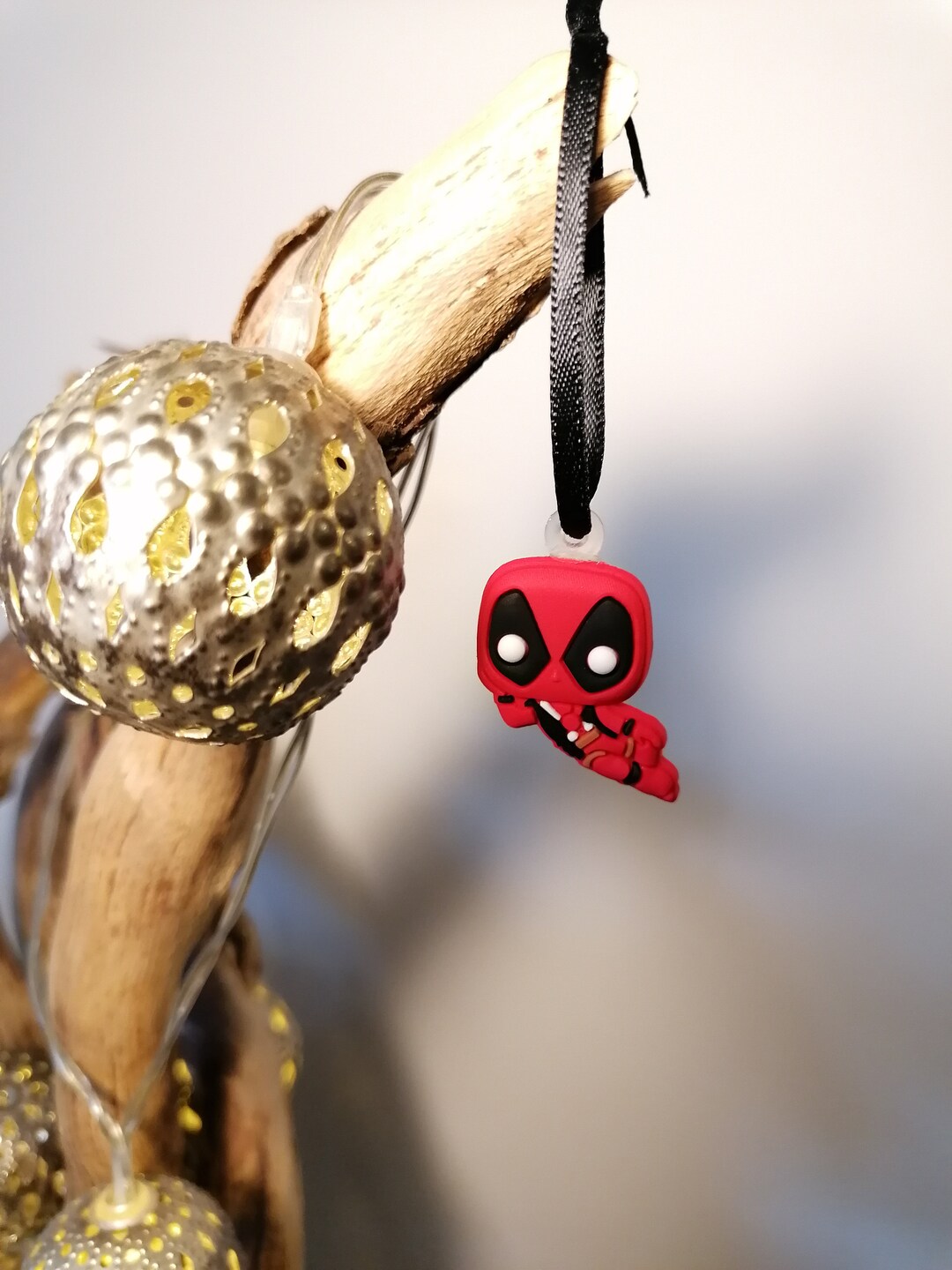 Disney Marvel Deadpool Christmas Decoration Figure, Ornament Bauble ...