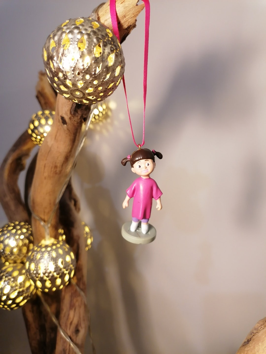 Disney Monsters Inc Boo Christmas Decoration Figure, Hanging Ornament ...