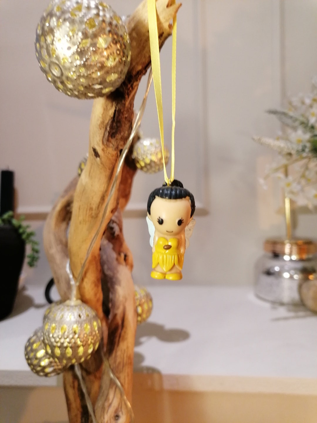 Disney Fairies Tinkerbell Christmas Decoration Figure, Ornament Bauble ...