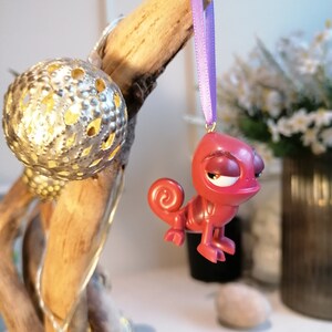 Disney Tangled Rapunzel Pascal Christmas Decoration Figure, Ornament ...