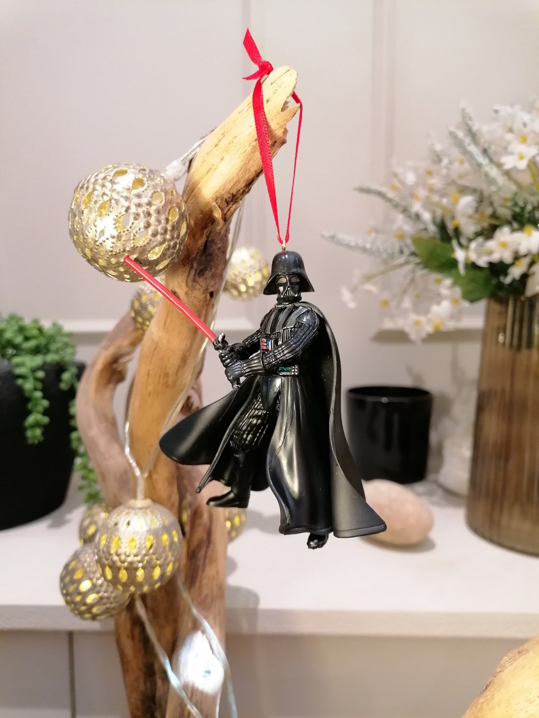 Disney Star Wars Darth Vader Christmas Decoration Figure, Ornament Bauble, Christmas Decorations ...