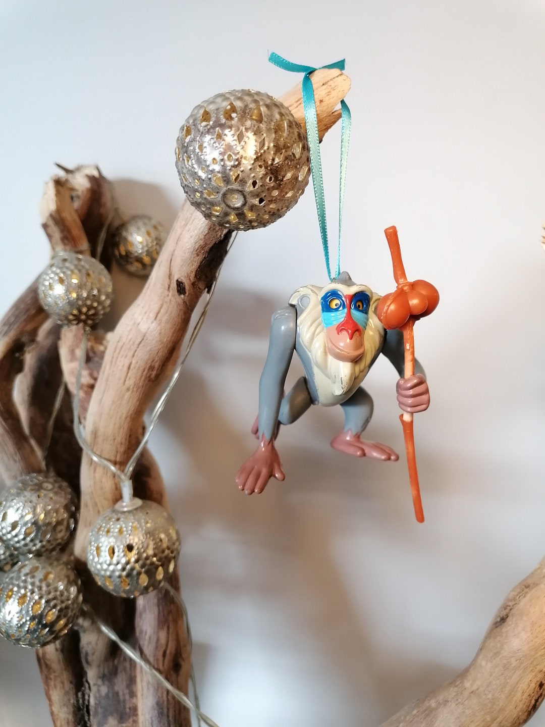 Disney Lion King Rafiki Christmas Decoration, Hanging Ornament Bauble ...