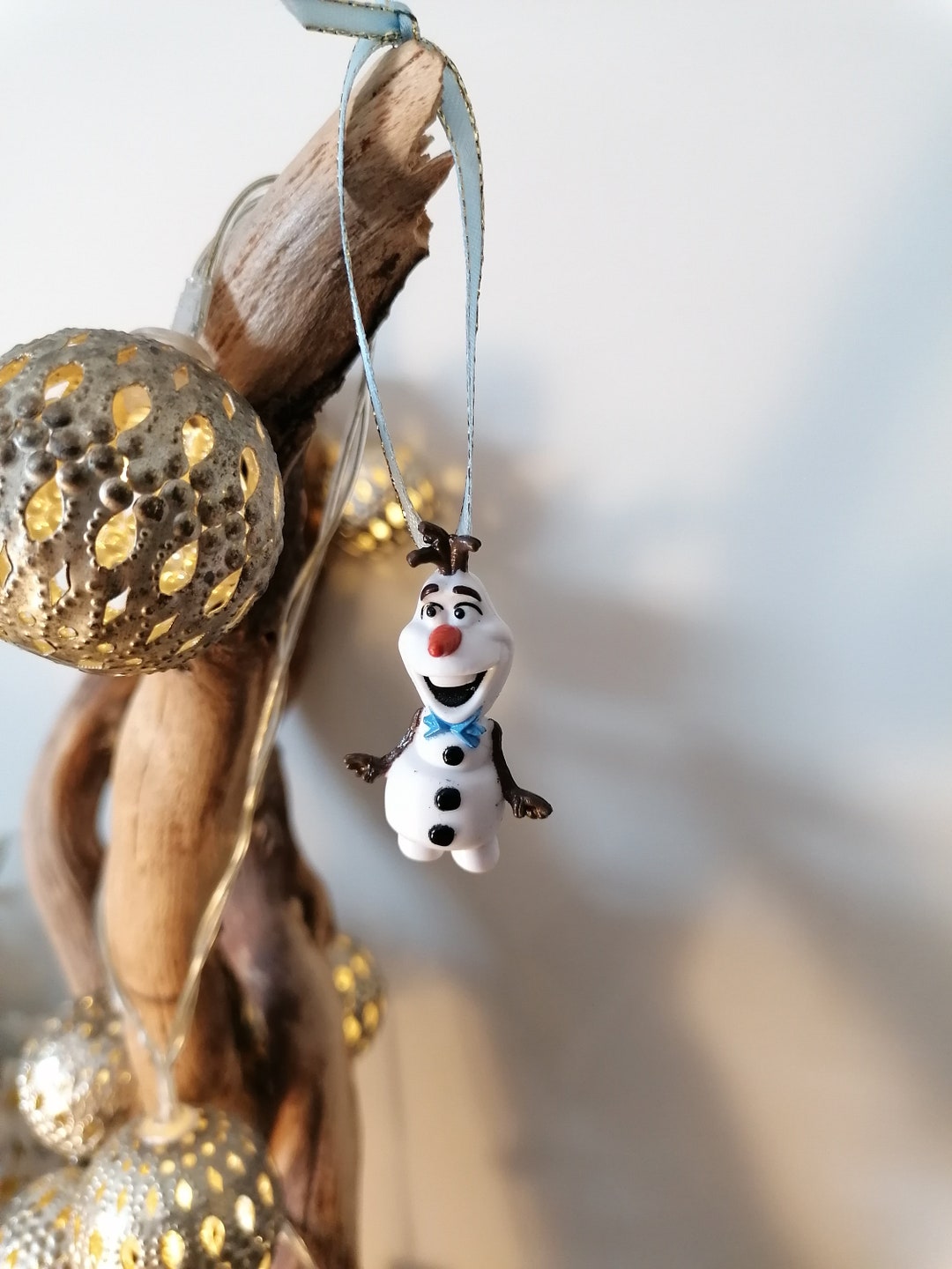 Disney Frozen Olaf Christmas Decoration Figure, Ornament Bauble, Disney ...