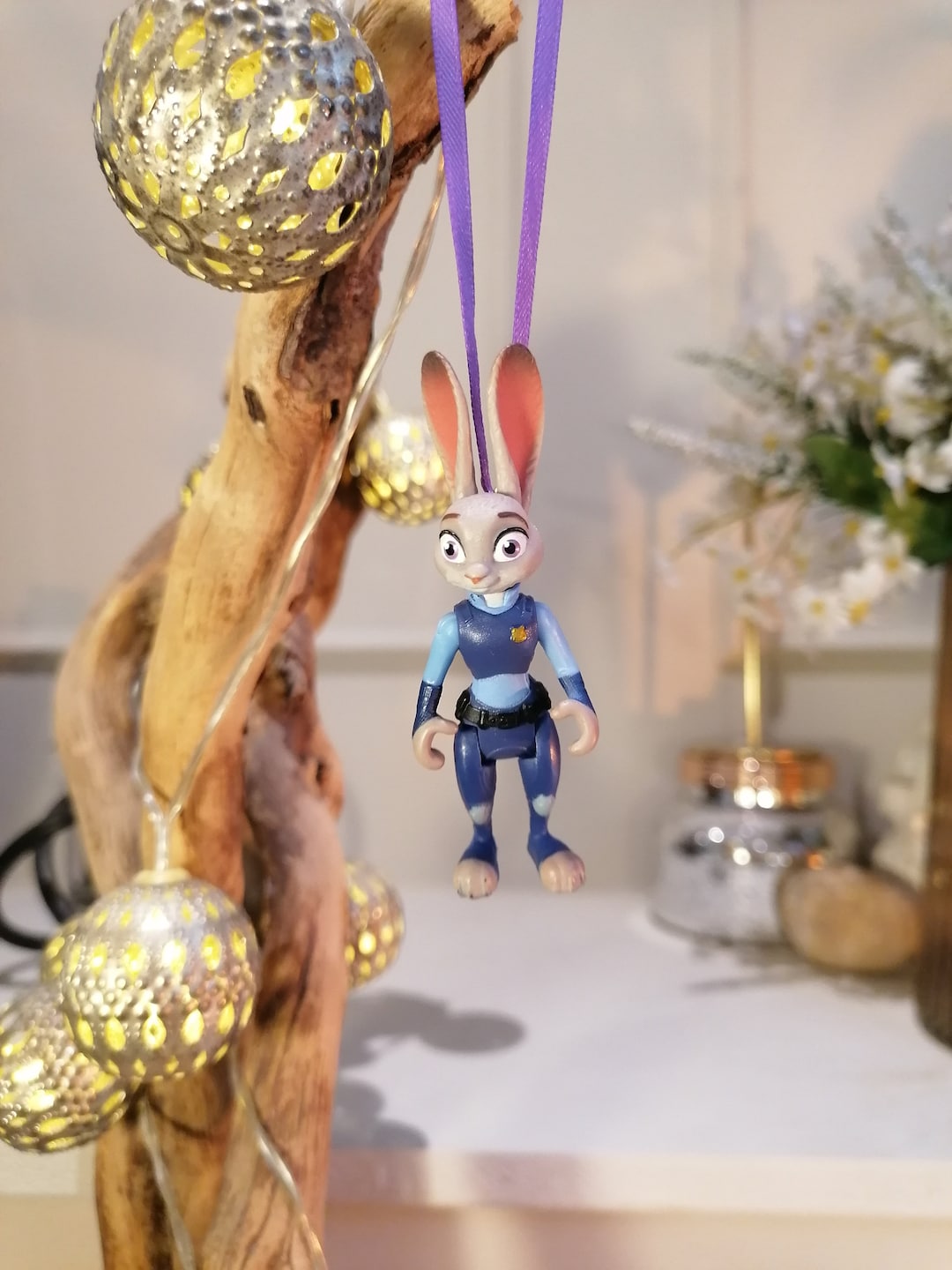 Disney Zootopia Judy Hopps Christmas Decoration Figure, Ornament Bauble ...