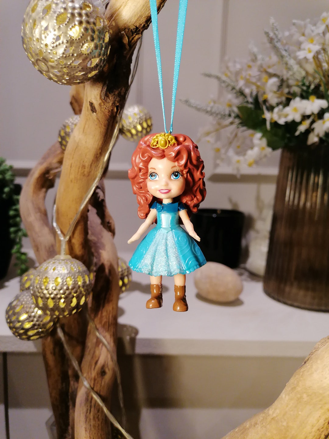 Disney Brave Merida Christmas Decoration Figure, Ornament Bauble ...