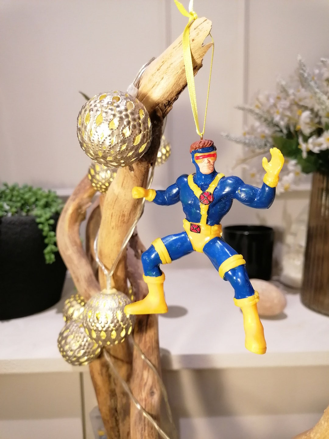 Disney Marvel X Men Cyclops Christmas Decoration Figure, Ornament ...