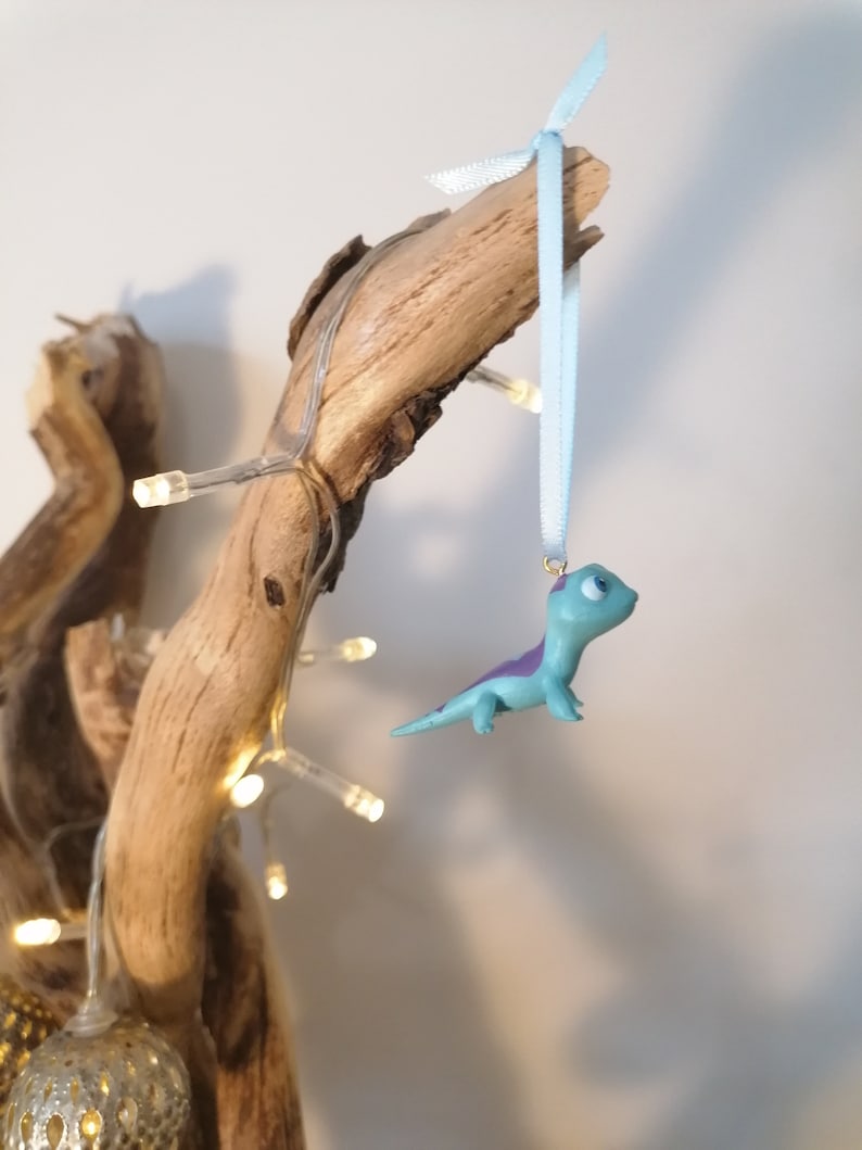 Disney Frozen Bruni Lizard Christmas Decoration Figure - Etsy