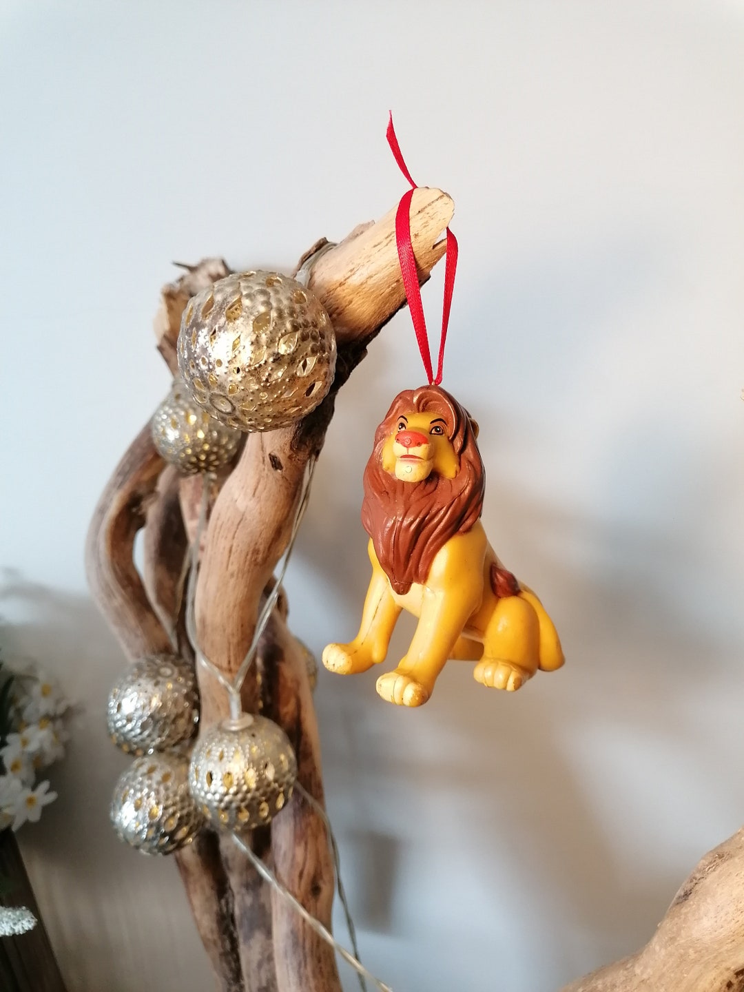 Disney Lion King Simba Christmas Decoration Figure, Hanging Ornament ...