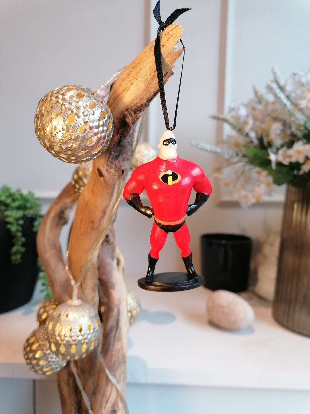 Disney the Incredibles Christmas Decoration Figure, Ornament Bauble ...