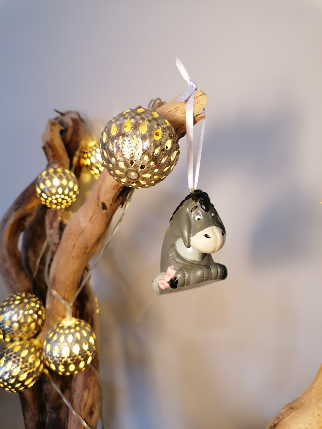 Disney Winnie the Pooh Eeyore Christmas Decoration Figure, Ornament ...