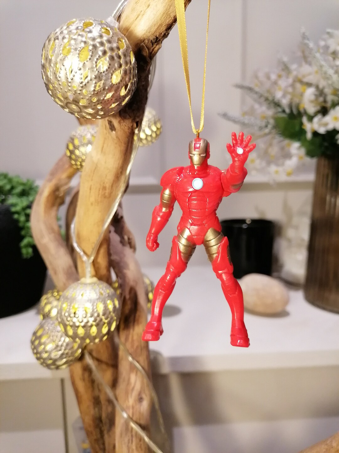 Disney Marvel Avengers Iron Man Christmas Decoration Figure, Ornament ...