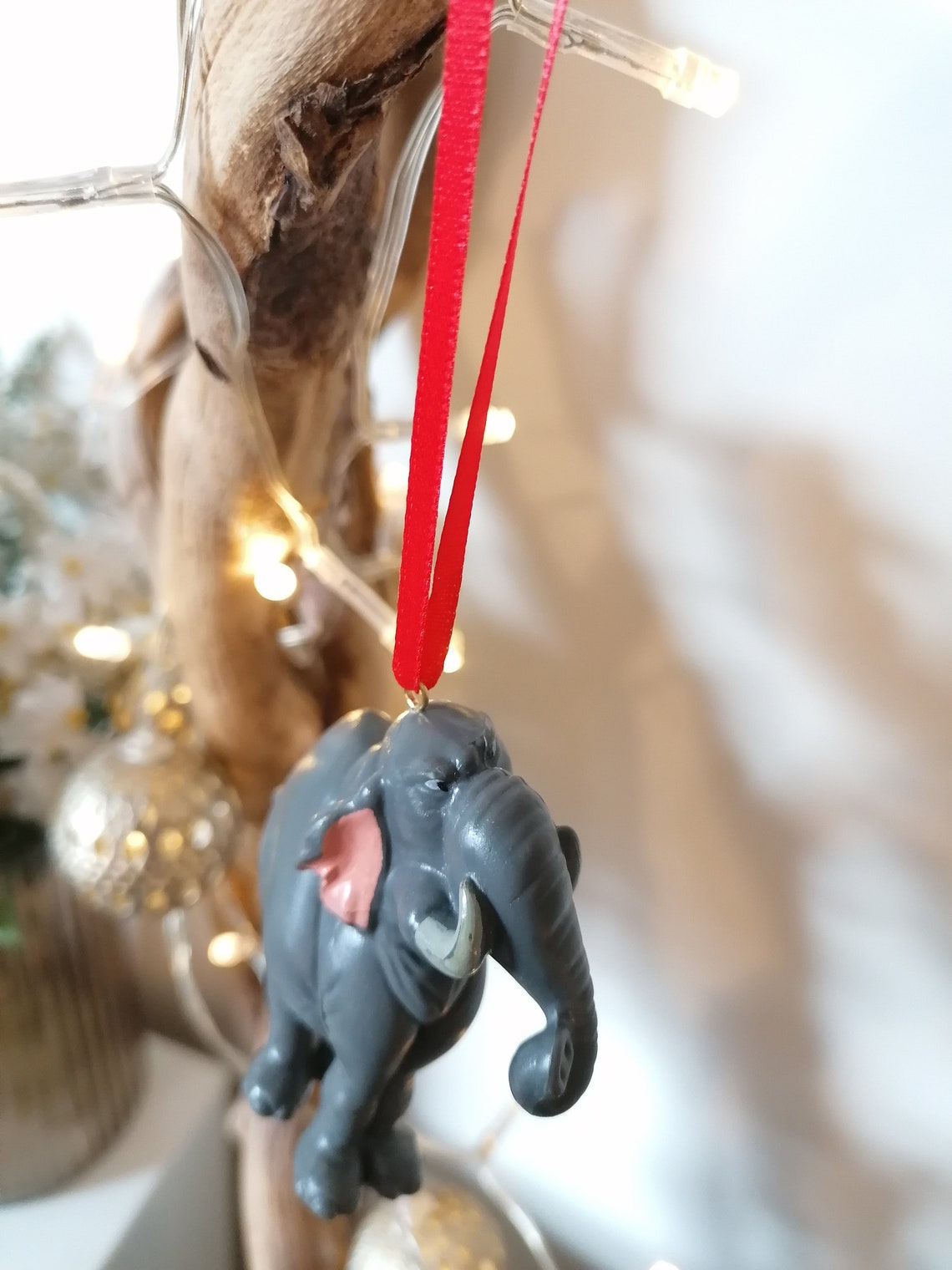Disney Jungle Book Hathi Elephant Christmas Decoration Figure, Hanging ...