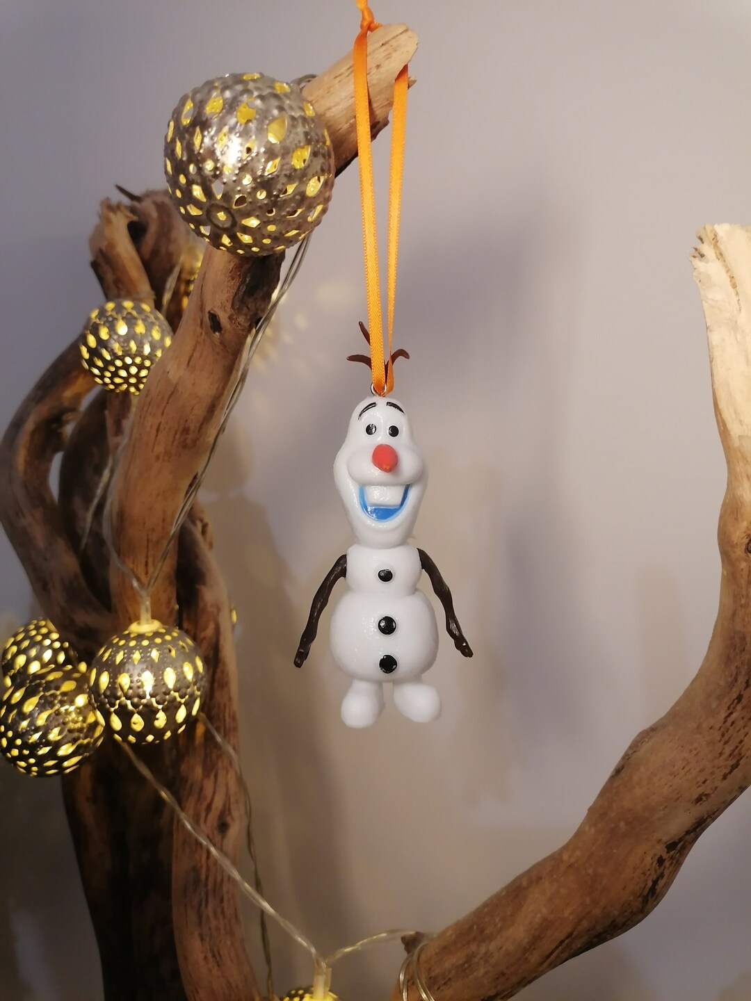 Disney Frozen Olaf Christmas Decoration Figure, Ornament Bauble, Disney ...