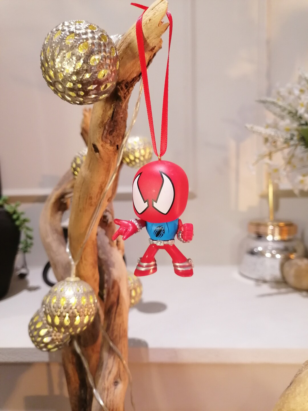 Disney Marvel Avengers Spiderman Christmas Decoration Figure, Ornament ...