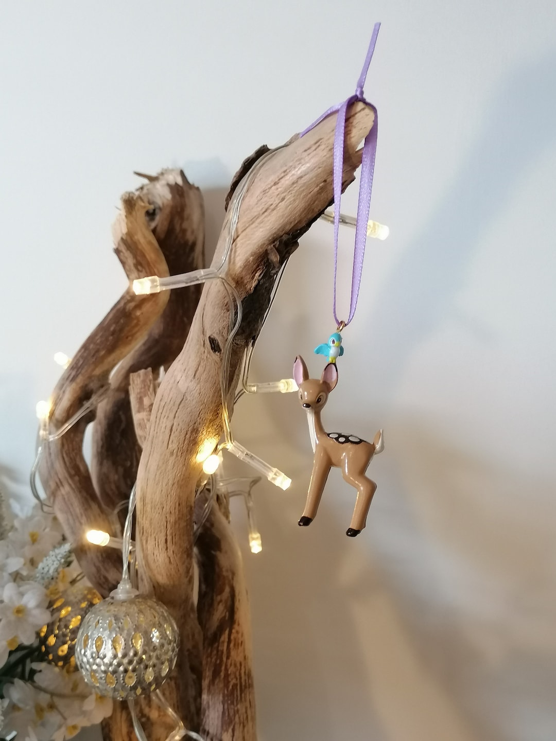 Disney Bambi Figure Christmas Tree Decoration Hanging Ornament Bauble ...