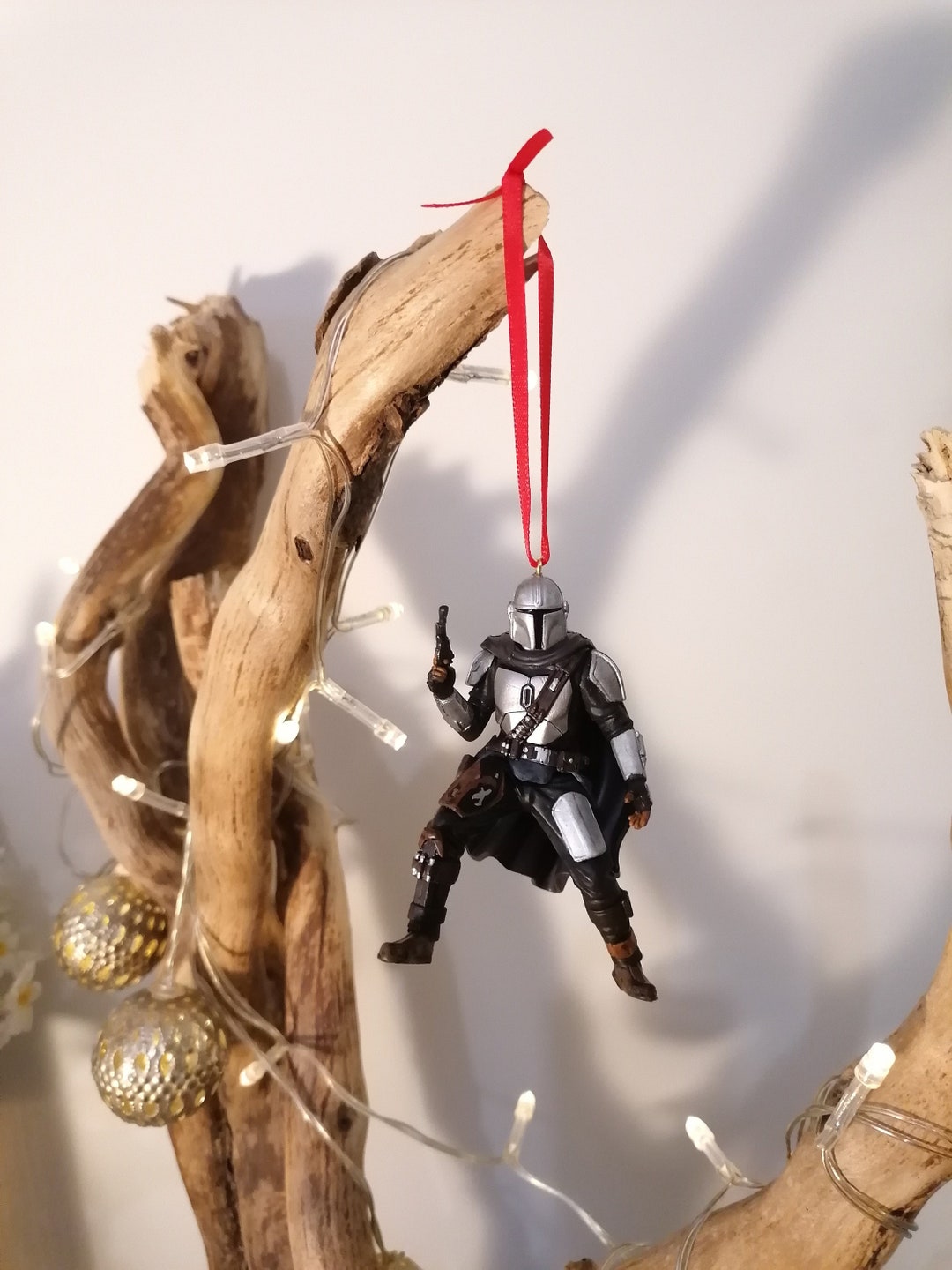 Disney Star Wars the Mandalorian Christmas Decoration Figure, Ornament ...
