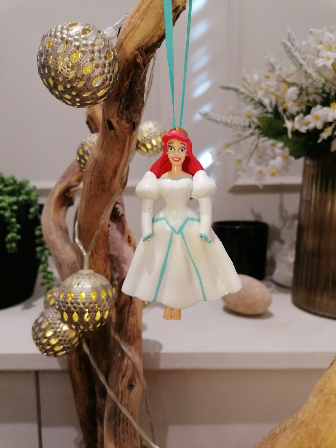 Disney Little Mermaid Ariel Christmas Decoration Figure, Ornament ...