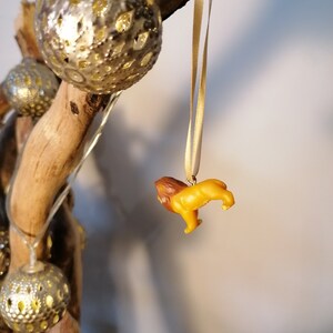 Disney Lion King Simba Christmas Decoration Figure, Hanging Ornament ...