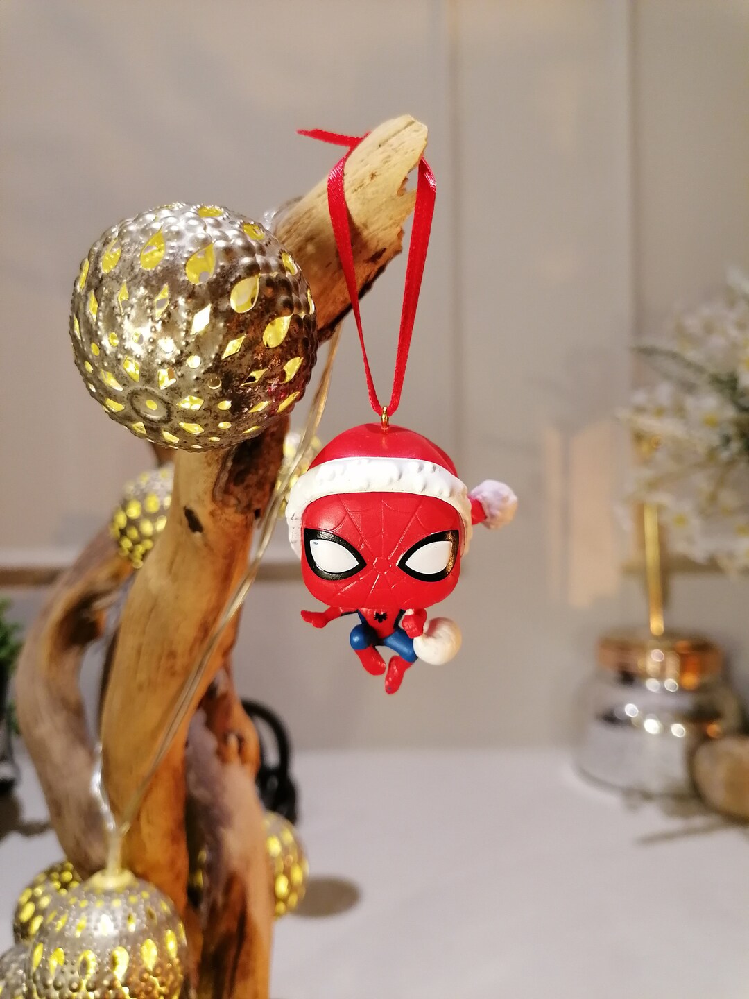Disney Marvel Spiderman Christmas Decoration Figure, Ornament ...