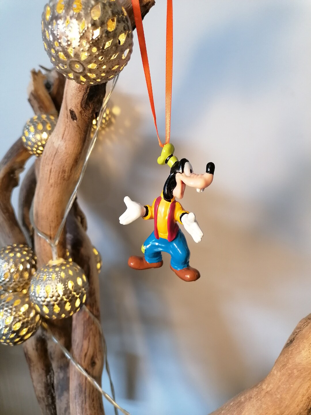 Disney Goofy Christmas Decoration Figure, Hanging Ornament Bauble ...