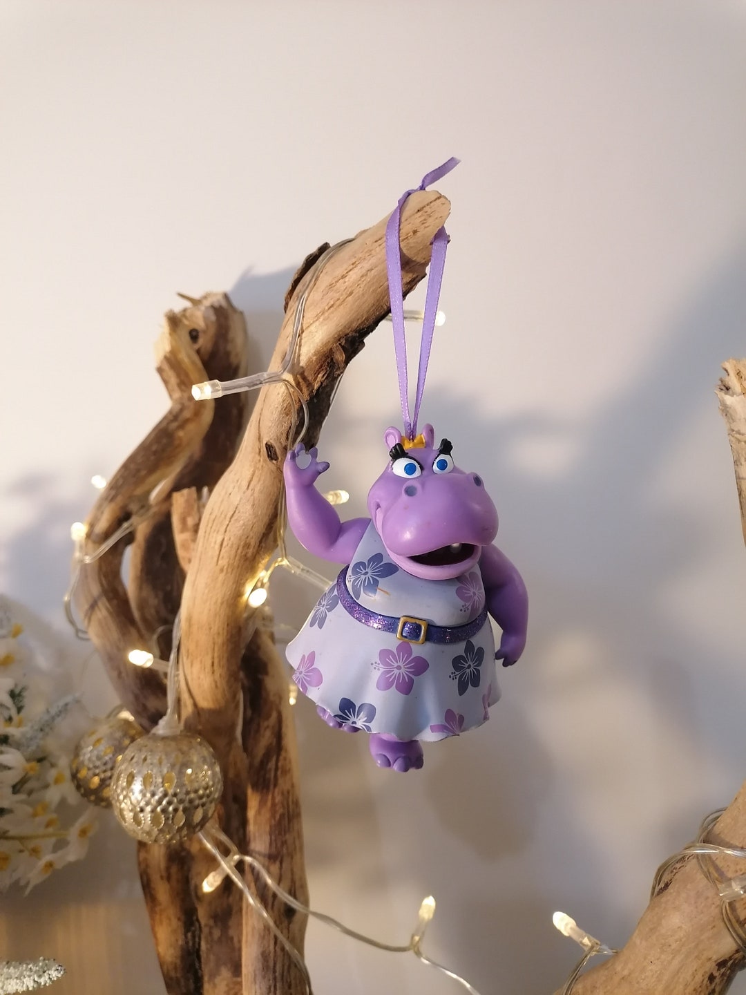 Disney Minnie Mouse Hilda Hippo Christmas Decoration Figure, Ornament ...