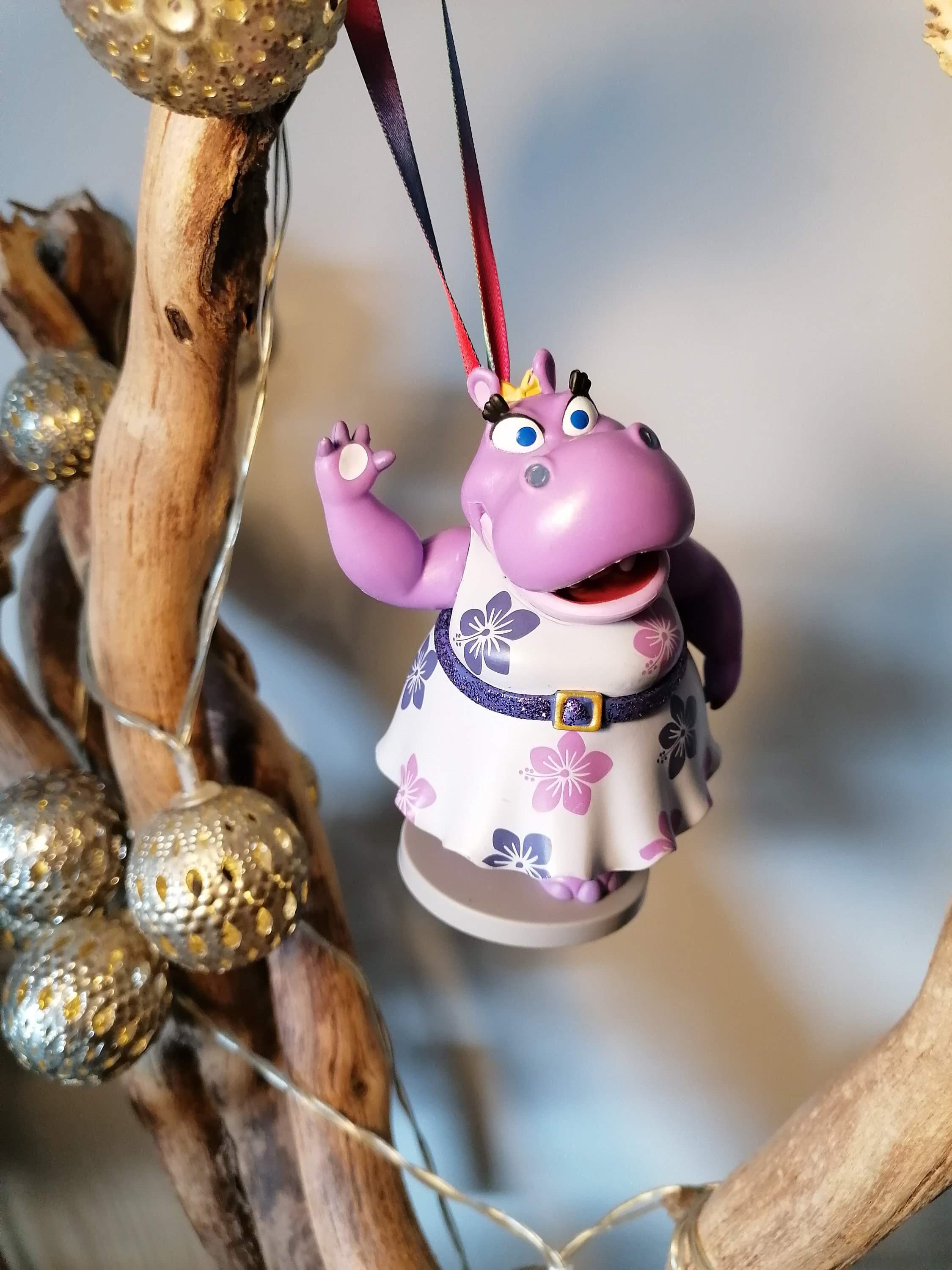 Disney Minnie Mouse Hilda Hippo Christmas Decoration Figure - Etsy