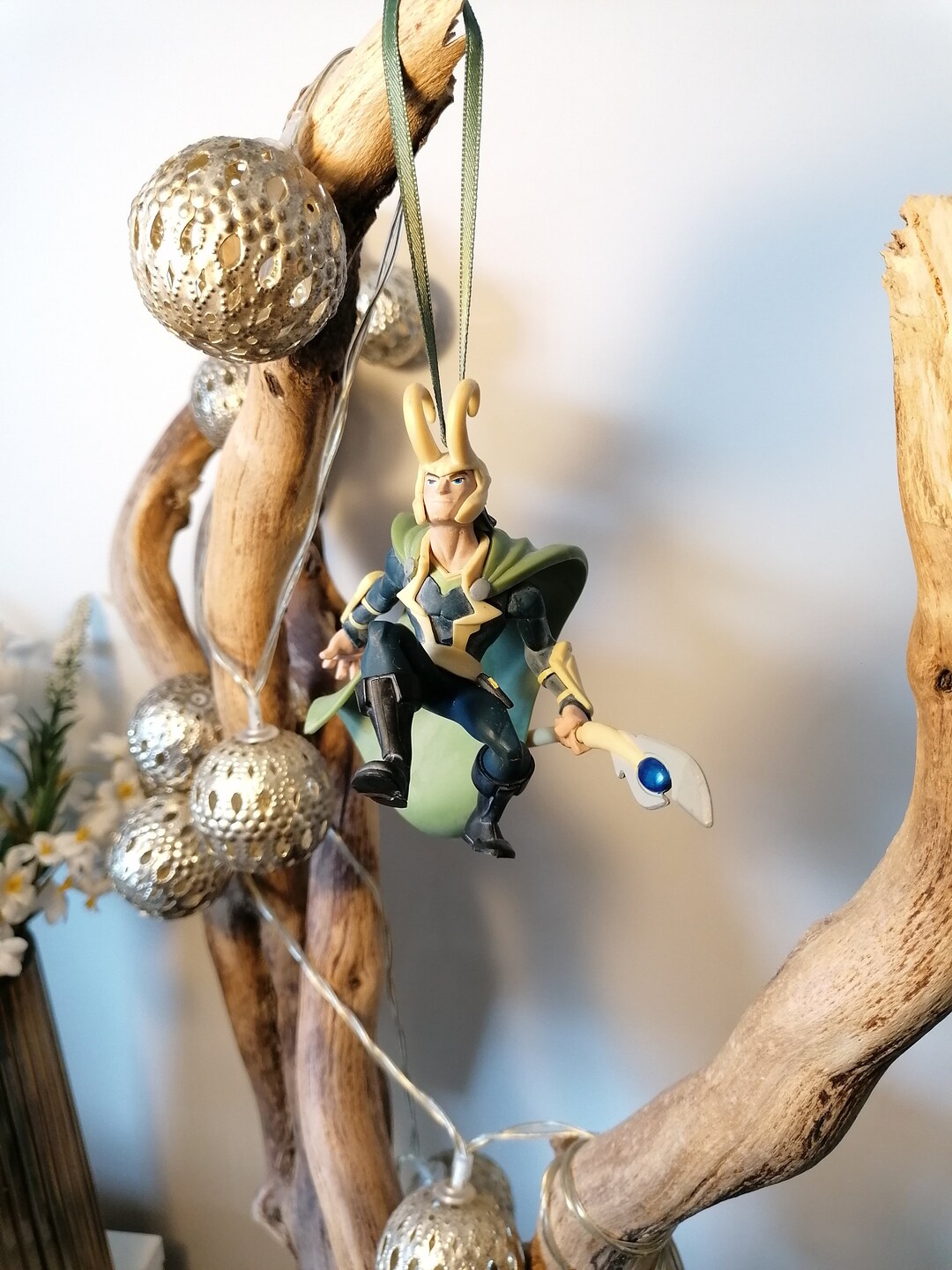 Disney Marvel Loki Christmas Decoration Figure, Ornament Bauble, Disney ...