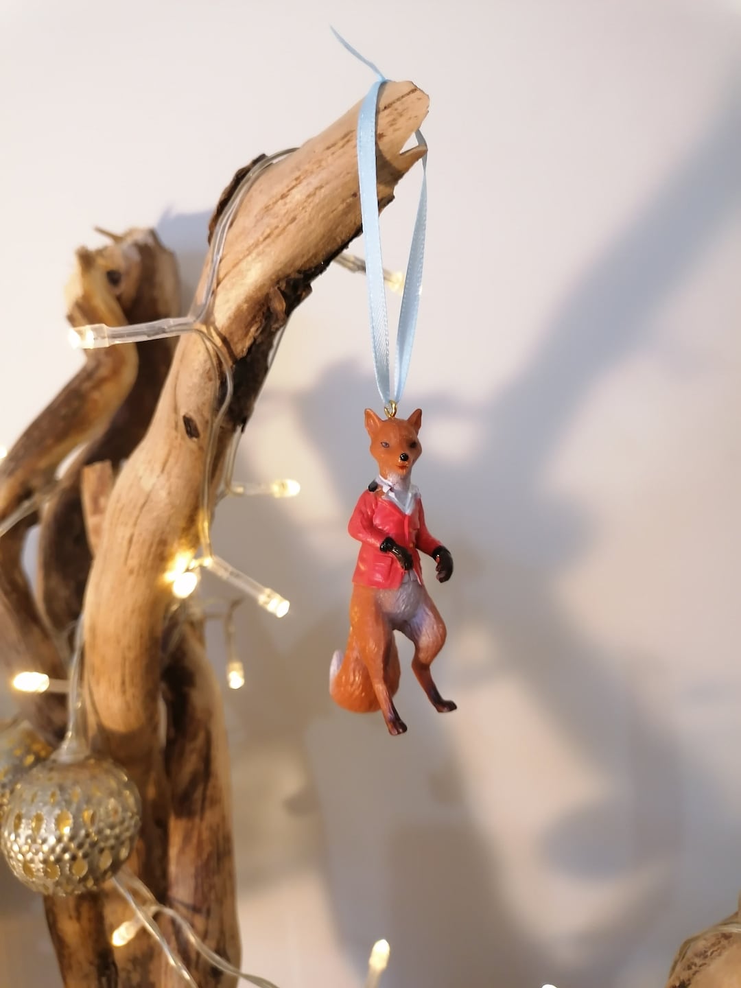 Disney Peter Rabbit Fox Christmas Decoration Figure, Hanging Ornament ...