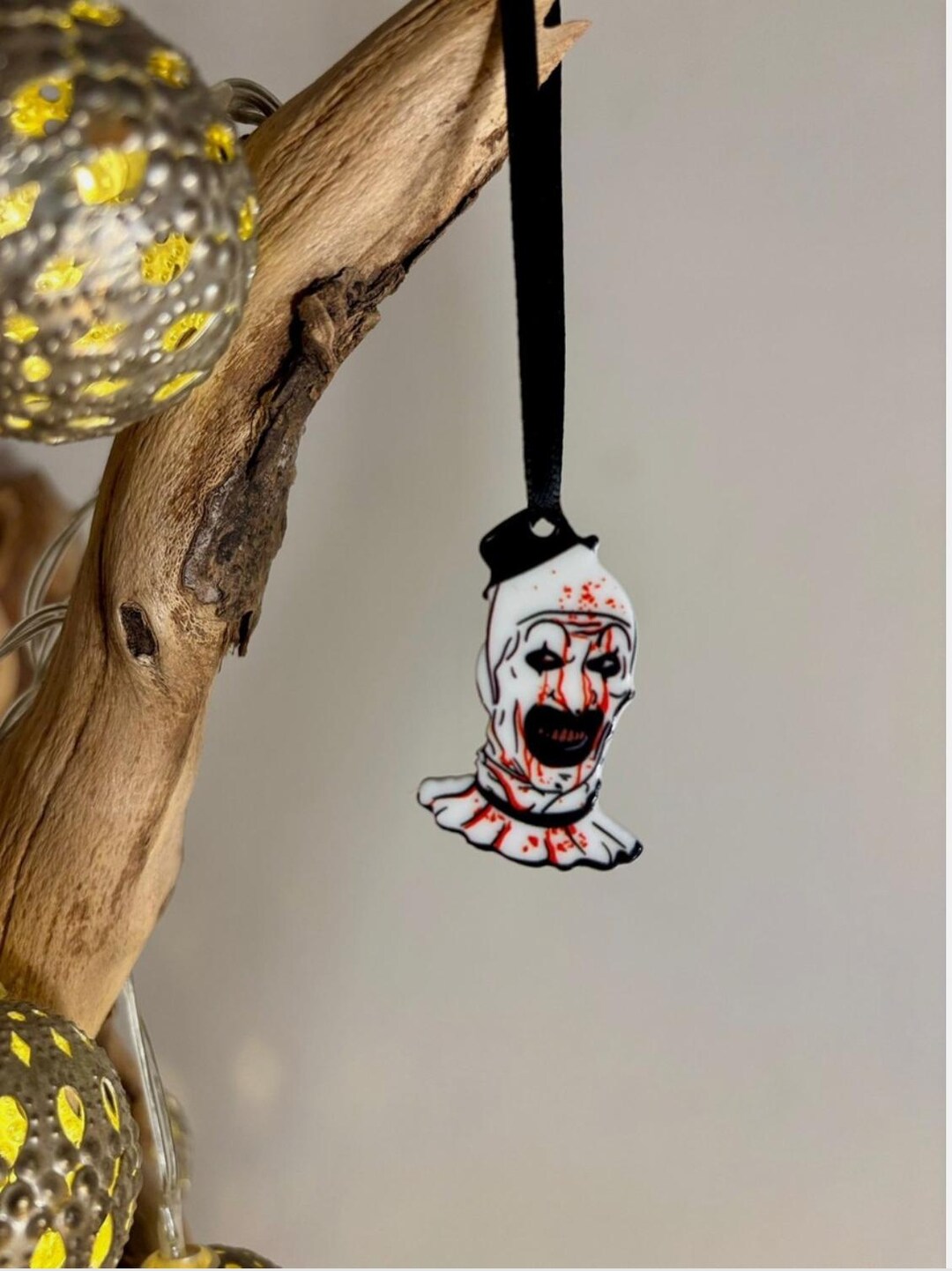 Terrifier Art the Clown Christmas Decoration Figure, Halloween, Horror ...