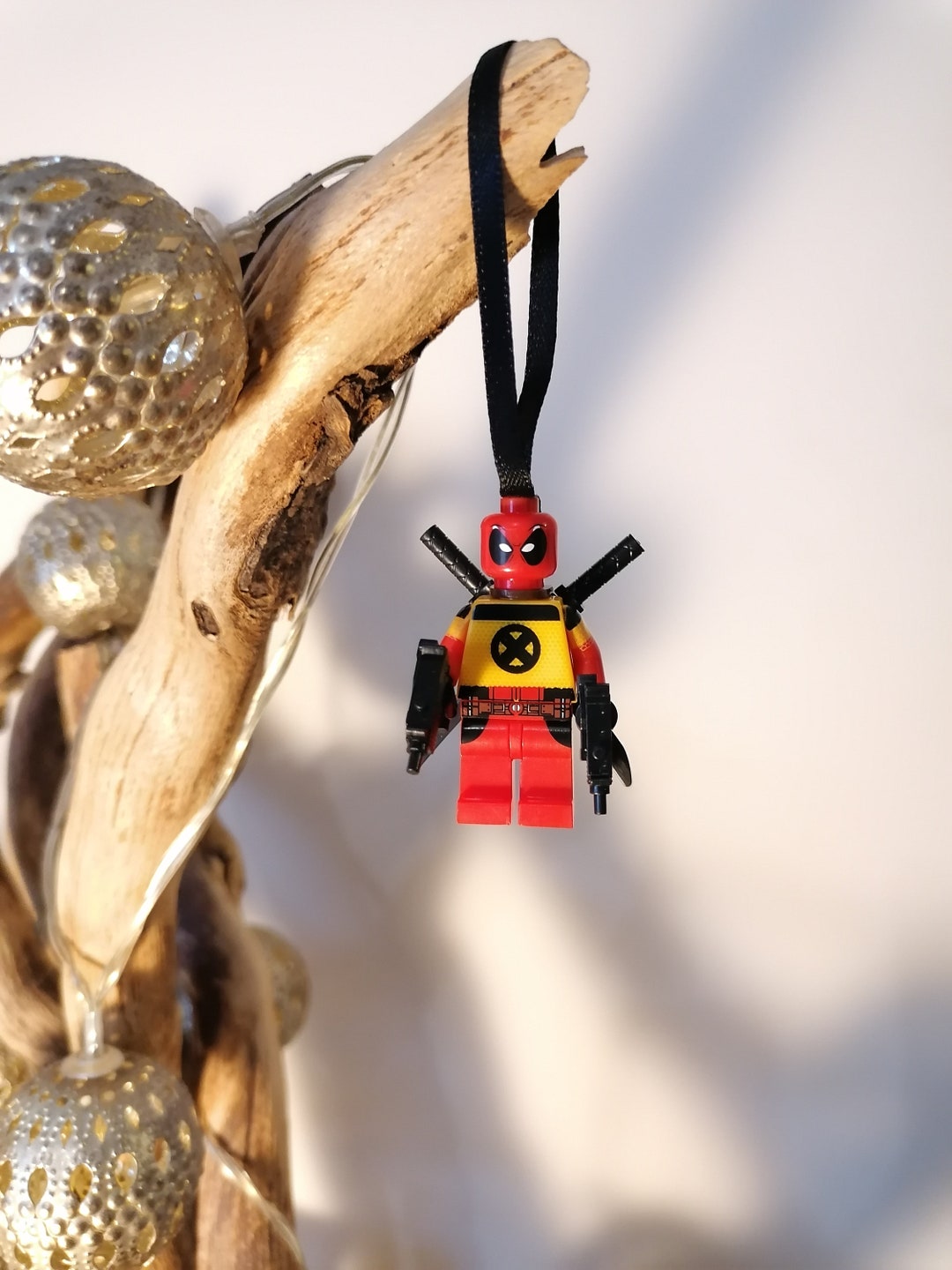 Disney Marvel Deadpool Christmas Decoration Figure, Ornament Bauble ...