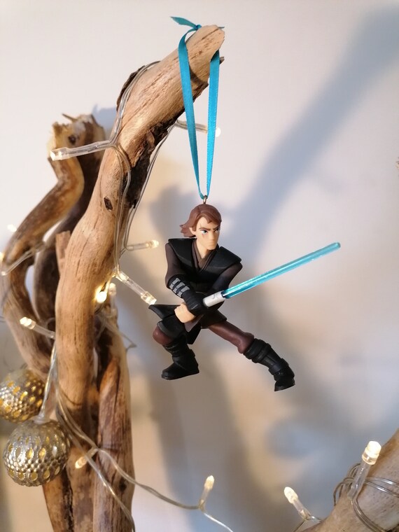 Disney Star Wars Anakin Skywalker Christmas Decoration Figure - Etsy