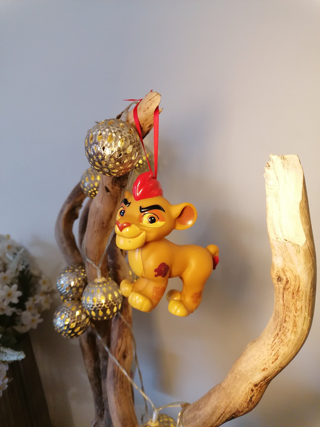 Disney Lion King Simba Christmas Decoration Figure, Hanging Ornament ...