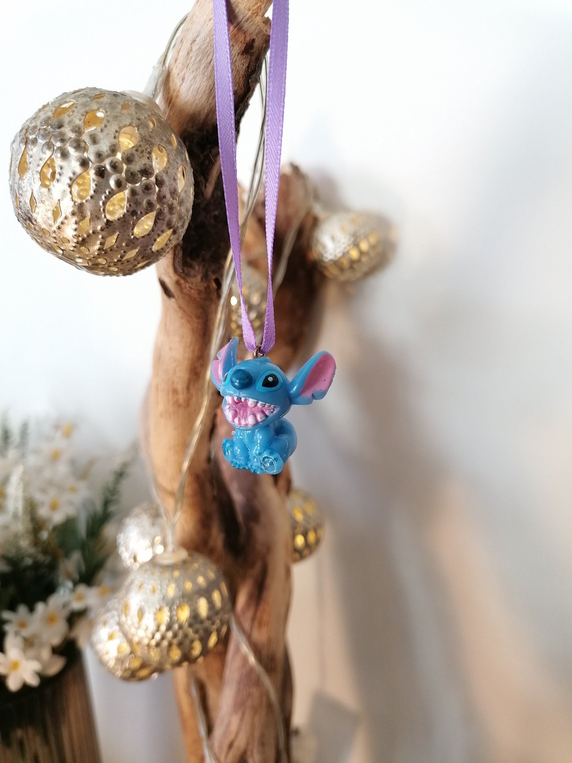 Disney Lilo and Stitch Christmas Decoration Figure Ornament - Etsy