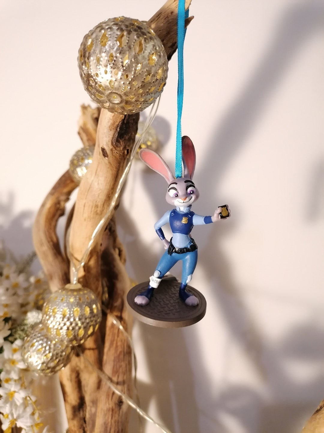 Disney Zootopia Judy Hopps Christmas Decoration Figure, Ornament Bauble ...